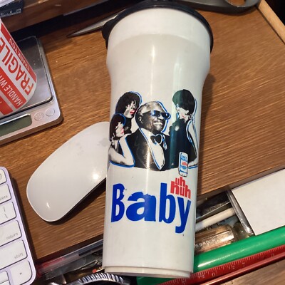 RAY CHARLES PEPSI YOU GOT THE RIGHT ONE BABY UH HUH COVERED DRINK CUP ...