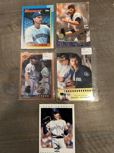 5 Card Lot Of Assorted Randy Johnson Cards | eBay