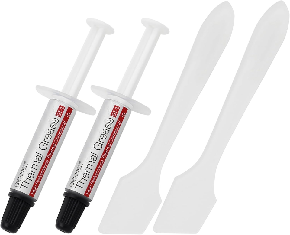 2-Pack GT-1 Silver CPU Thermal Paste (1G*2), High Performance Thermal ...