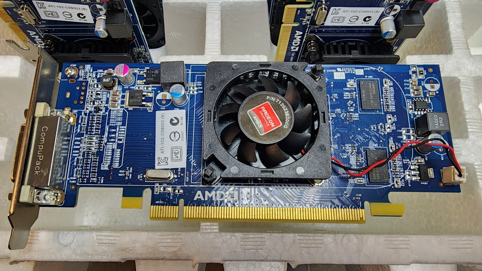 Lot of 7 AMD Dell Radeon HD 6350 512MB Low Profile PCIe DMS-59 Video ...