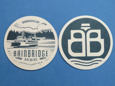 Bière dessous de Verre : Bainbridge Brassage Co ~ Île , Washington ...