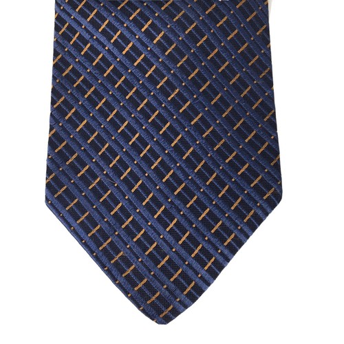 Pavone Blue Striped 100% Silk Neck Tie | eBay