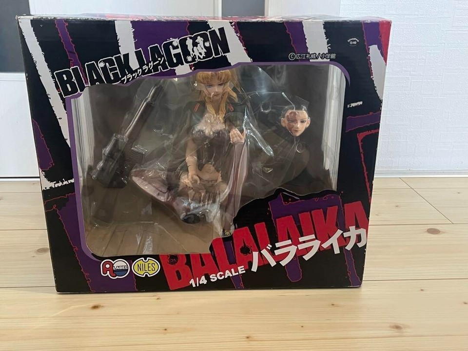 Black Lagoon Figure Balalaika 1/4 Scale A-LABEL Used w/Box | eBay