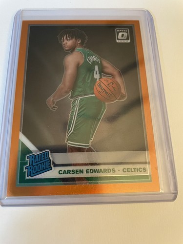 2019-20 Donruss Optic Carson Edwards Rated Rookie #196 Boston Celtics ...