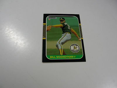 Bill Mooneyham 1987 Donruss ROOKIE CARD #302 | eBay