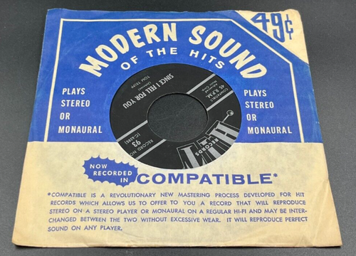 Betty Colson/Tom Tripp 45 RPM Dominique/Since I Fell For You Vinyl ...