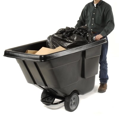 Tilt TRASH BIN - 600 lbs Capacity - 1 Cubic Yard - 72" L x 33" W x 43 ...