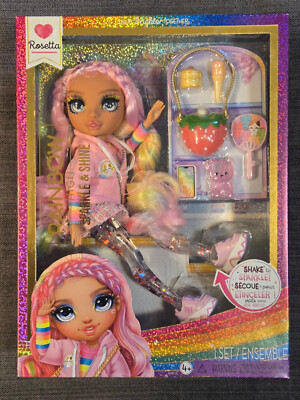 ROSETTA MGA Rainbow High Sparkle & Shine Pink 11" Fashion Doll MIB | eBay