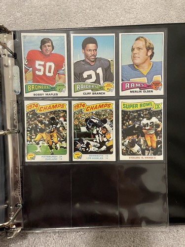 1975 Topps Football Complete Set 1-528 NM-MT+ High Grade Hand Collated ...