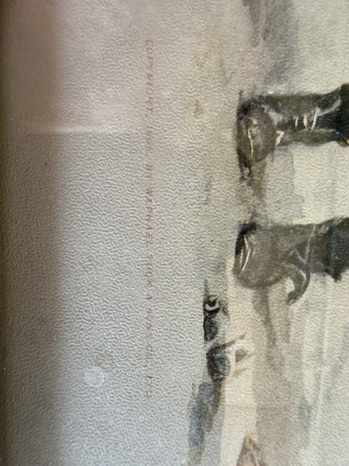 2 Vintage Bessie Pease Gutmann Framed Prints – Raphael Tuck 1905 ...