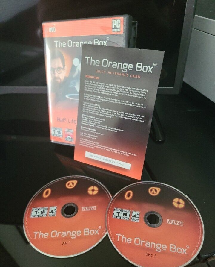 The Orange Box PC Half Life 2: Episode Two Team Fortress Portal 2007 ...