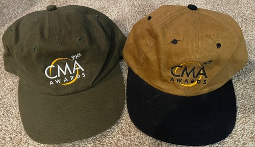 Vintage CMA Awards 34th Annual Hats/caps Pair From 1999. | eBay