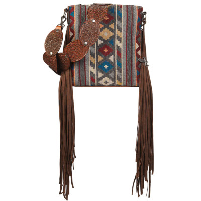 New! Angel Ranch Conceal carry SOUTHWEST STYLE CROSSBODY BAG w/ Fringe ...