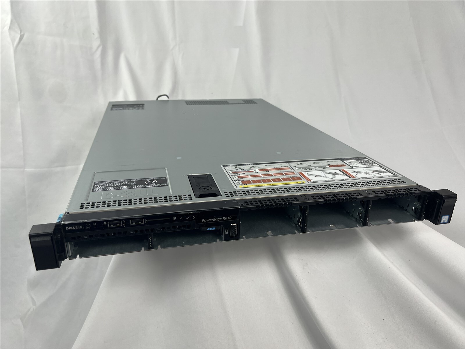 DELL POWEREDGE R630 8SFF 2x 8 CORE E5-2630V3 2.40GHz 64GB RAM H730 NO ...