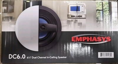 Emphasys Dual Channel In-Ceiling Speaker DC6.0 6 1⁄2" Dual Channel In ...