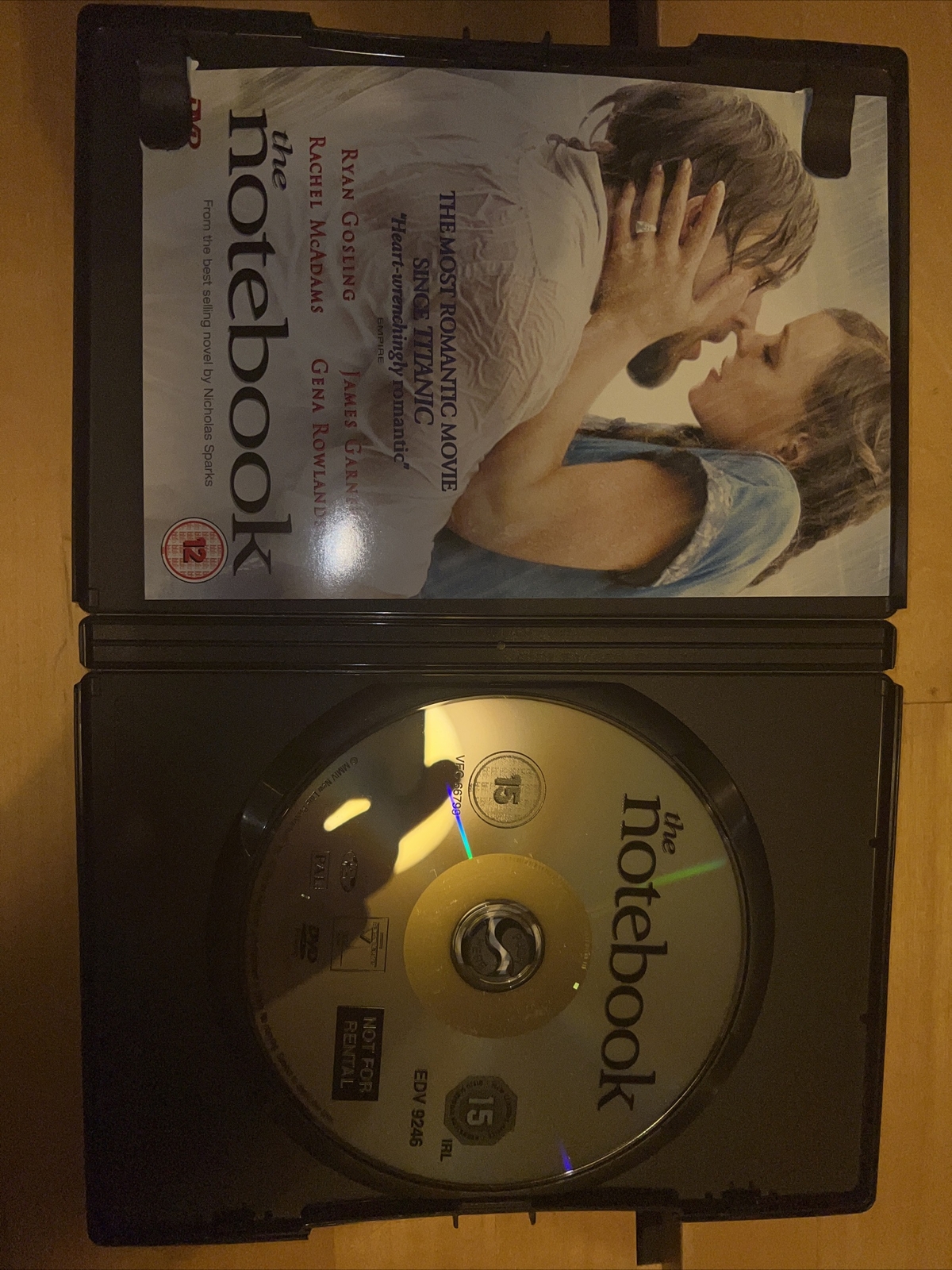The Notebook DVD (2005) Ryan Gosling Rachel McAdams 5017239192463 | eBay