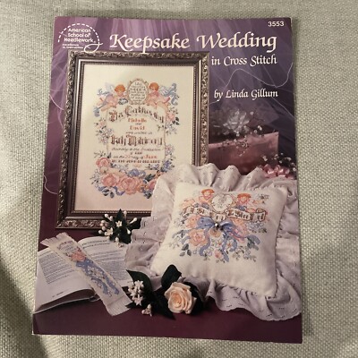 Wedding Counted Cross Stitch Keepsake Wedding Projects Linda Gillum Bridal | eBay