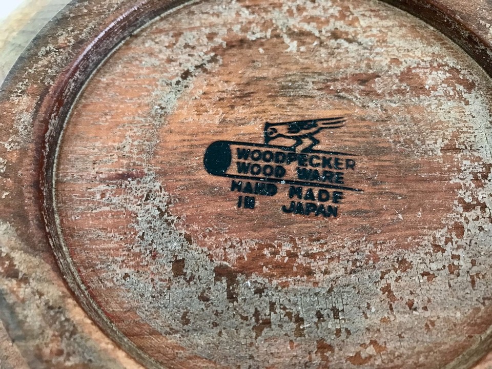 Woodpecker Wood Ware Made in Japan 10" Bowl | eBay