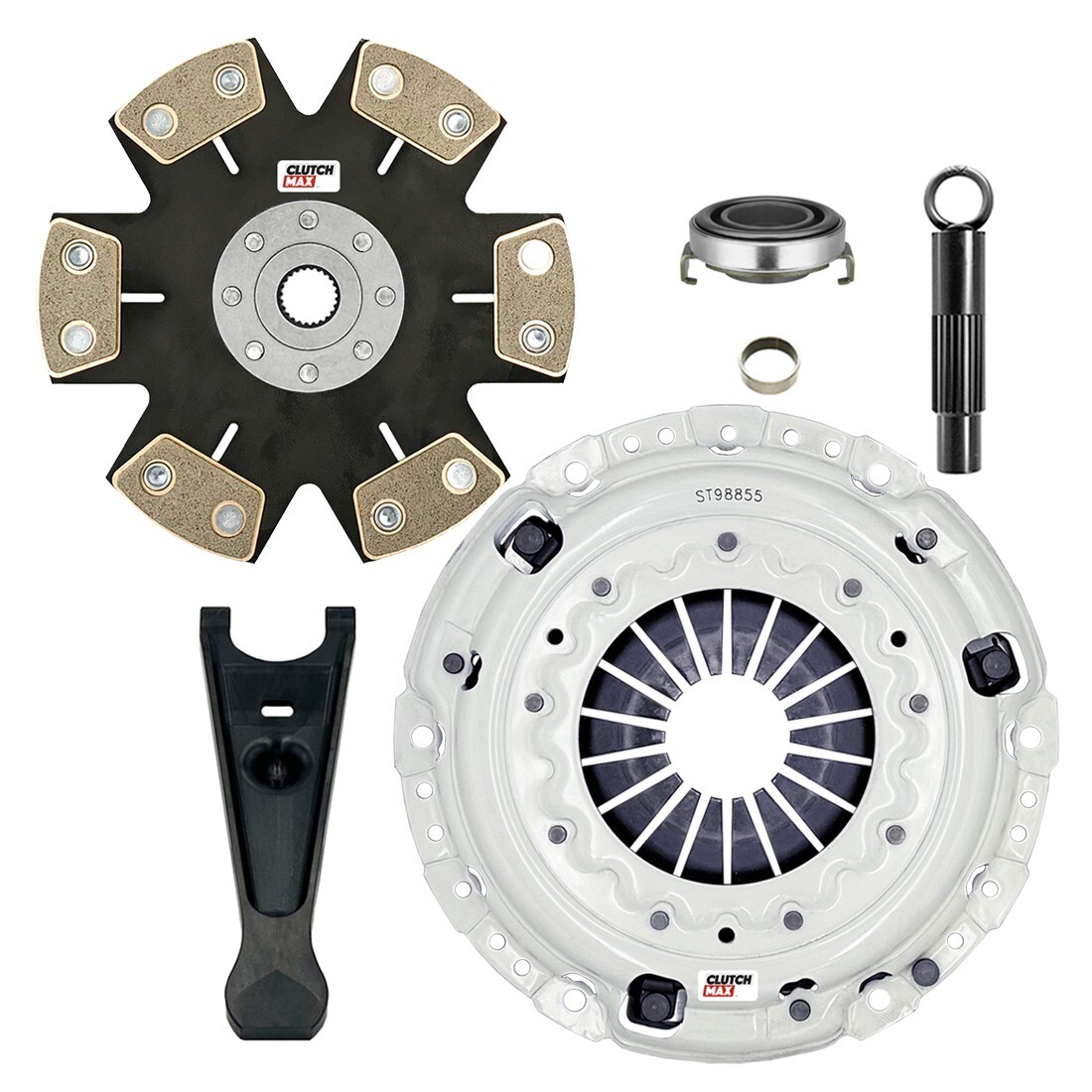 CM STAGE 4 HD CLUTCH KIT+FORK LEVER for 10th X CIVIC SI ACCORD 1.5L ...