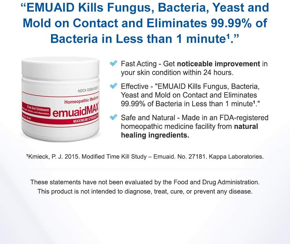 EMUAID Max First Aid Ointment - 2 Ounces | eBay