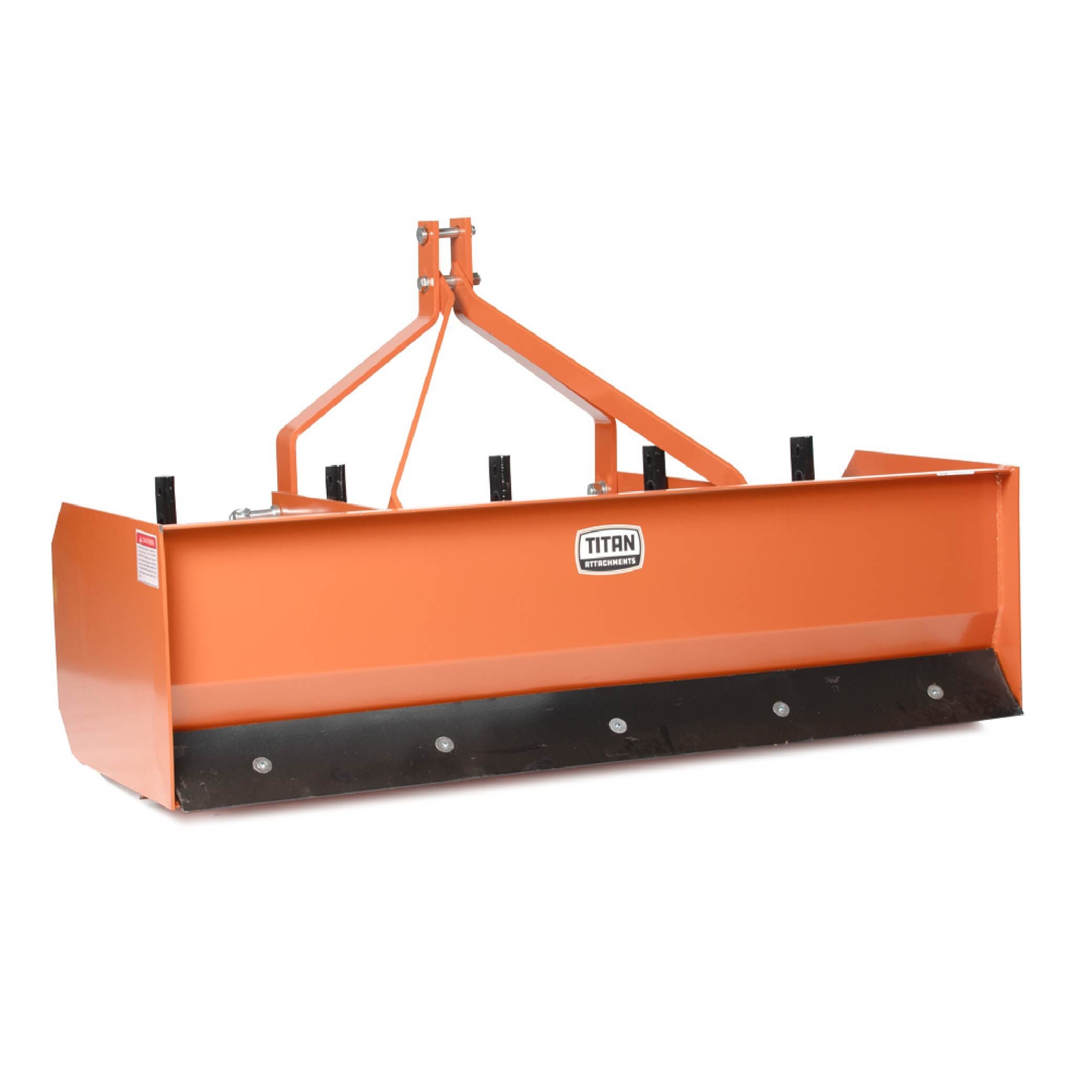 Titan Attachments 3 Point 5FT Rear Box Blade Scraper Grader, Cat 0 and ...