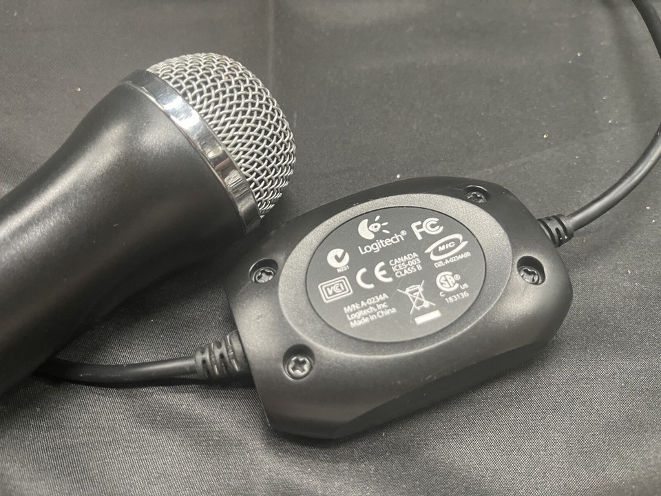 Logitech Microphone Guitar Hero Rock Band USB Xbox 360 PS2 PS3 Wii | eBay