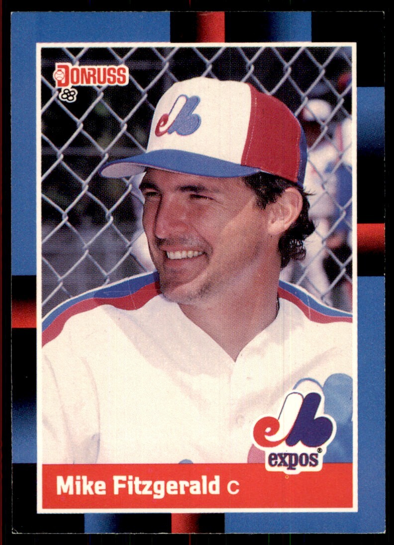 1988 Donruss Mike Fitzgerald Baseball Cards #159 | eBay