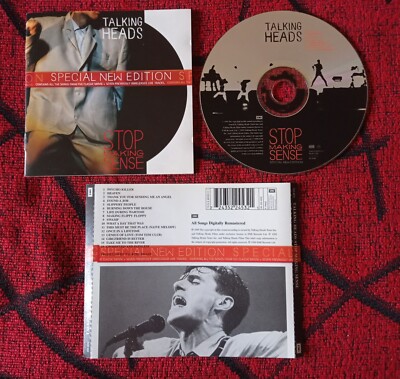 TALKING HEADS ** Stop Making Sense - Special New Edition ** ORIGINAL ...