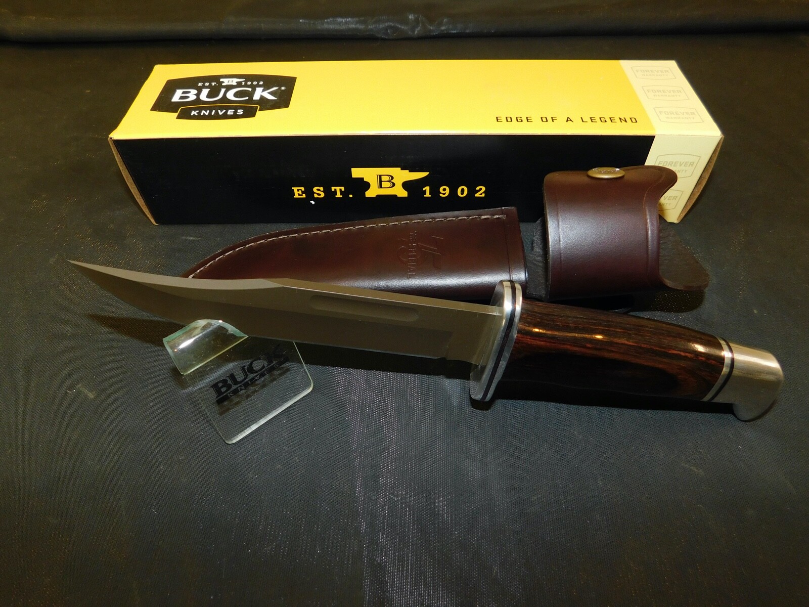 BUCK KNIFE 119 SPECIAL BROWN/BROWN BO. | eBay