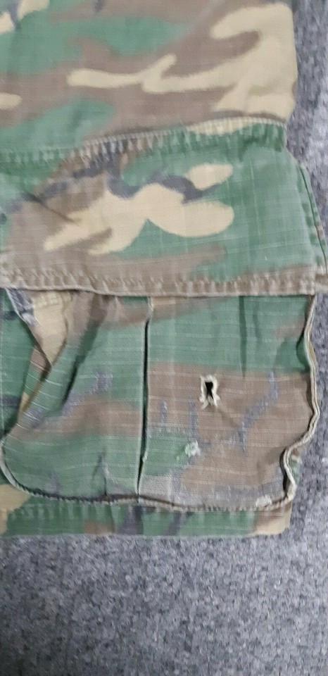 Vintage USGI USMC ERDL Camo Slant Pocket Vietnam Jacket Shirt Ripstop ...