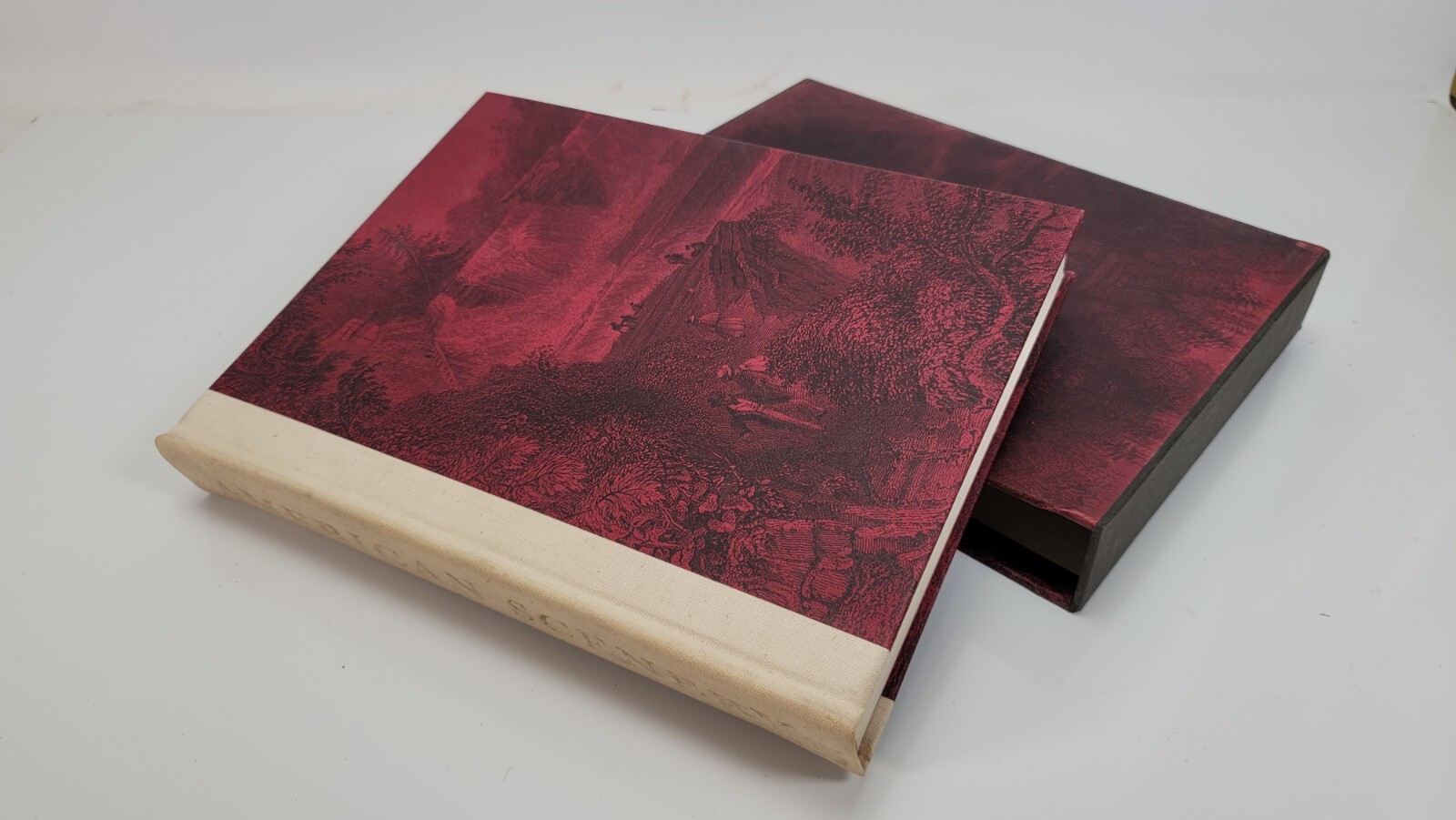 American Scenery Book Willis Imprint Society 1971 HC Slip Case ...