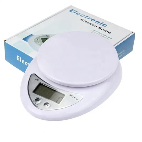 1pc 5kg LED Portable Digital Scale Scales Food Balance Measuring Weight ...