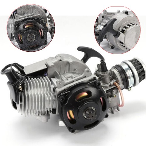 49CC 2Stroke Aluminum Minimoto Engine For Pocket Bike Mini Dirt Bike ...