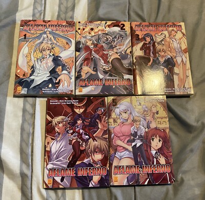 Aflame Inferno Manga Lot Vol: 1 A 5 | eBay