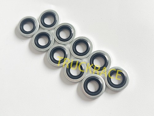 10mm 4934278 Banjo bolt fuel sealing washers Qty10 for Dodge Cummins 3. ...