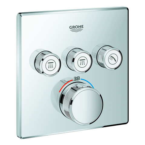 GROHE thermostat Grohtherm SmartControl 29126000 chrome | eBay