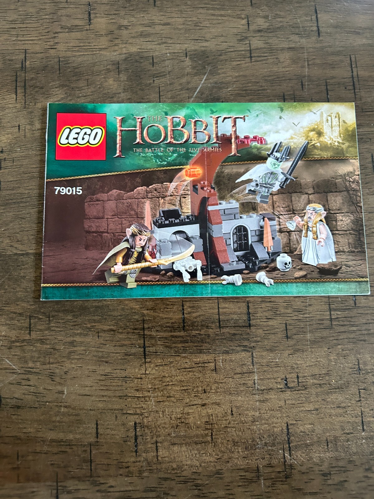 ONLY instructions Lego 79015 Witch-king Battle Hobbit Lord of the Rings ...