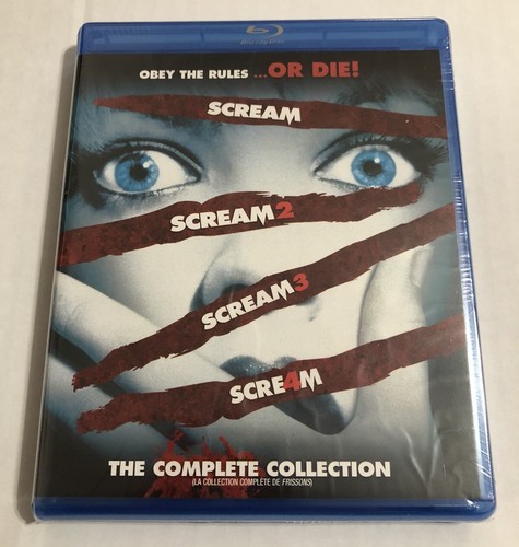 The Complete Scream Collection 1 2 3 4 (Blu-ray, 5 Disc Set) - BRAND ...