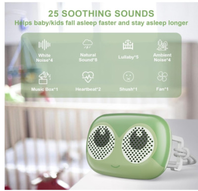 White Noise Nature Sound Machine Sleep Aid Sounds Sleeping Machine ...
