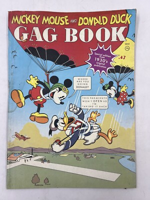 VINTAGE 1970 MICKEY MOUSE & DONALD DUCK GAG BOOK #886 SPECIAL EDITION ...