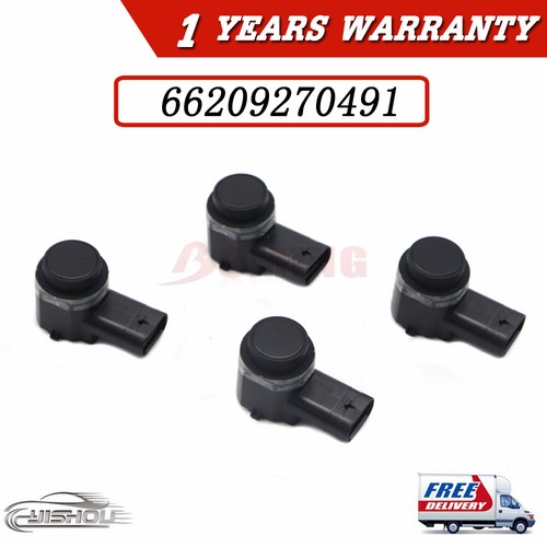 4PCS 66209270491 NEW PDC Reverse Parking Sensor For BMW F25 E70 X6 X3 ...