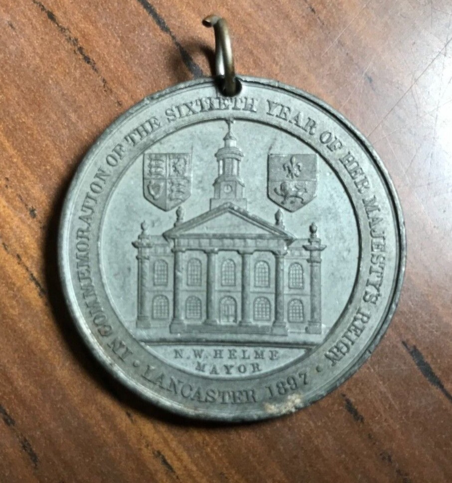 Rare Queen Victoria Commemorative Medal 1897 for 60 years reign | eBay UK