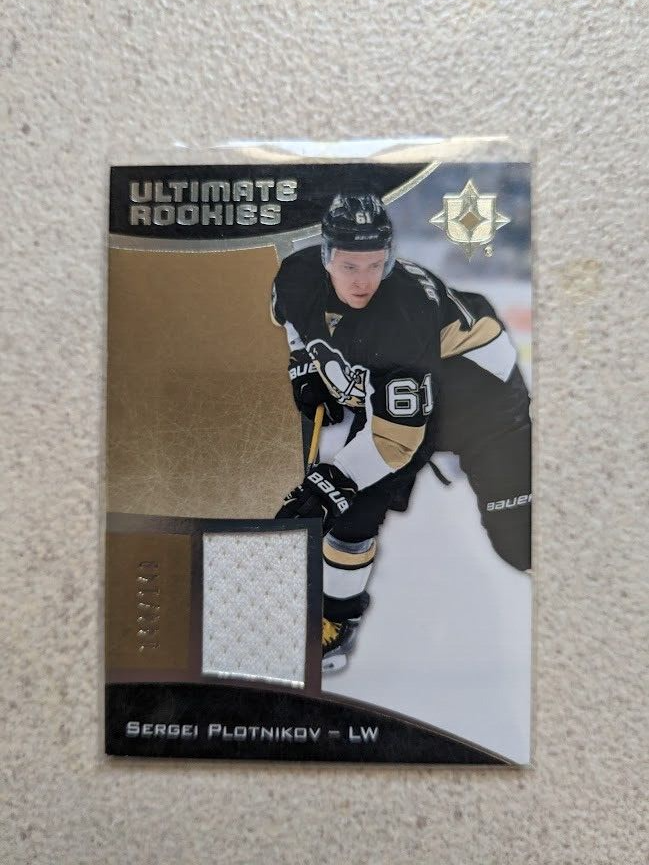 2015-16 Ultimate Collection Ultimate Rookies RELIC #80 Sergei Plotnikov RC /149 | eBay