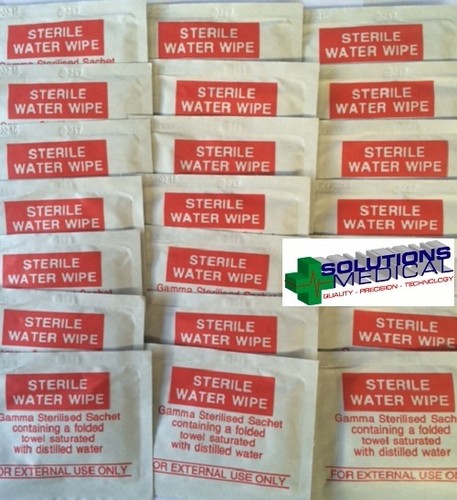 Sterile Water Wipes X 50 Pieces Briemarpak | eBay