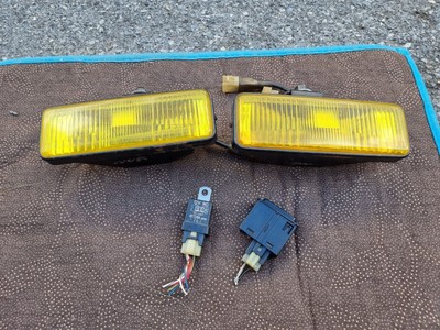 Rare JDM Honda Civic EF CRX EF8 EF9 STANLEY 010-6552 Halogen Yellow Fog ...