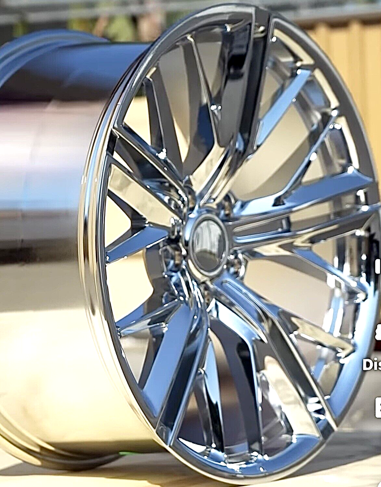 20” Chrome 5773 OE ZL1 Camaro Replica Wheels fits 2010 2024 Chevy SS ...