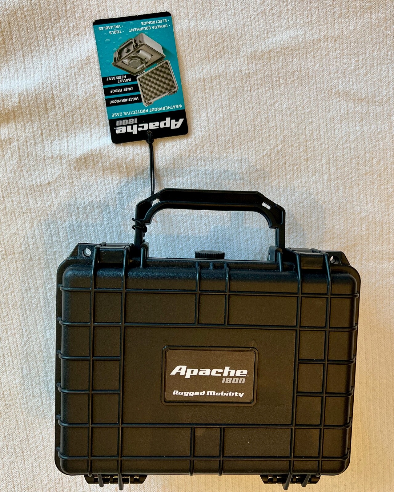 Apache 1800 Weatherproof Protective Case for Guns Cameras Electronics ...