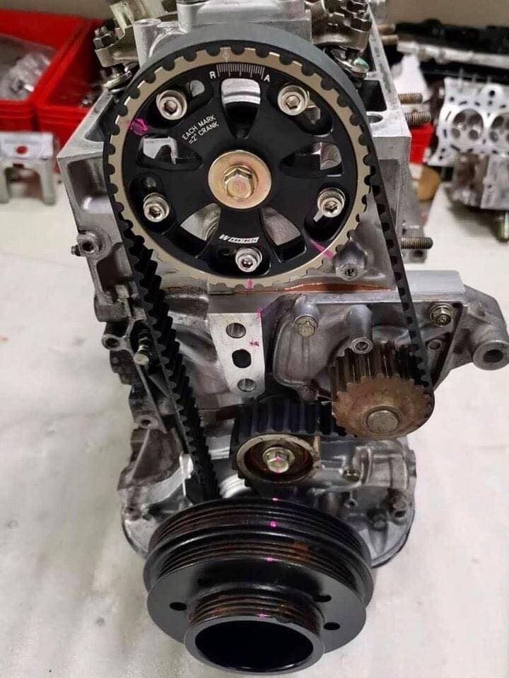 WORKS ENGINEERING Adjustable Cam Gear For Honda D15 / D16 SOHC engines ...