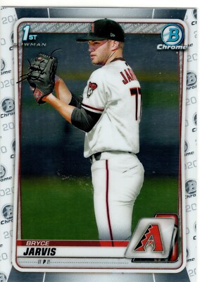 Bryce Jarvis Arizona Diamondbacks 2020 Bowman Chrome Draft 1st Bowman ...