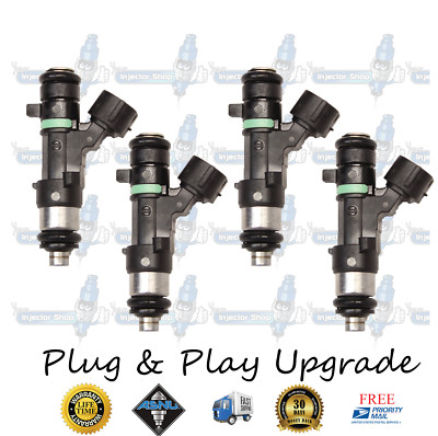 GENUINE Nissan Altima Rogue 4x Fuel Injectors OEM 0280158130 2.5L ...